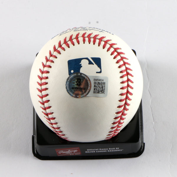 Emmanuel Clase Signed Baseball - Cleveland Guardians - Beckett COA ...