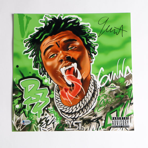 Gunna Signed Vinyl Photo 20x20 Drip Season 3 Beckett COA Q42982 – More ...