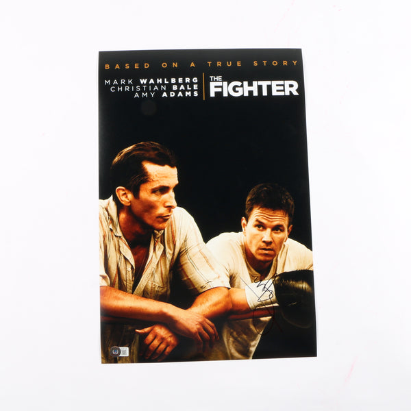Mark Wahlberg Signed Movie Poster (The Fighter) – More Than Sports