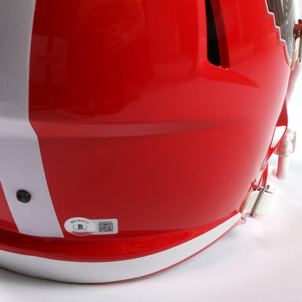 Stetson Bennett Signed Helmet 2022 National Championship Speed Rep Bec ...