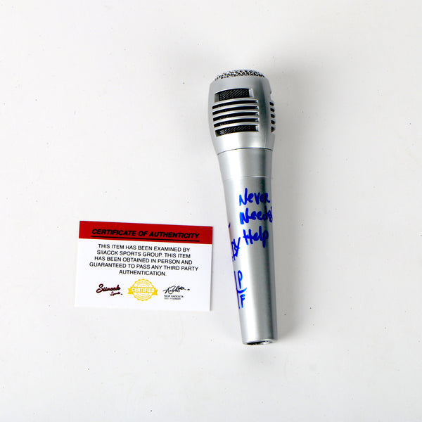 Lil Baby Signed Mic Microphone – More Than Sports